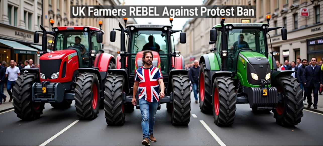 UK Farmers REBEL Against Protest Ban | UK Reloaded