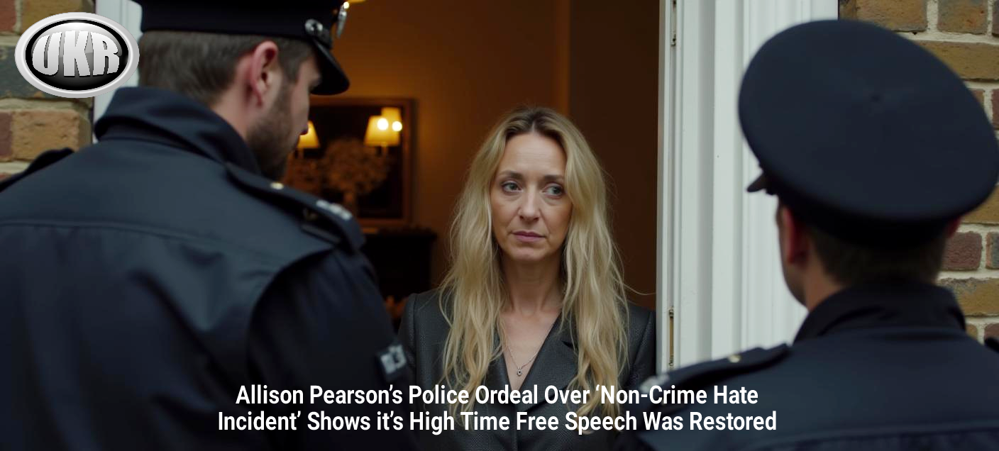 Allison Pearson’s Police Ordeal Over ‘Non-Crime Hate Incident’ Shows it’s High Time Free Speech ...