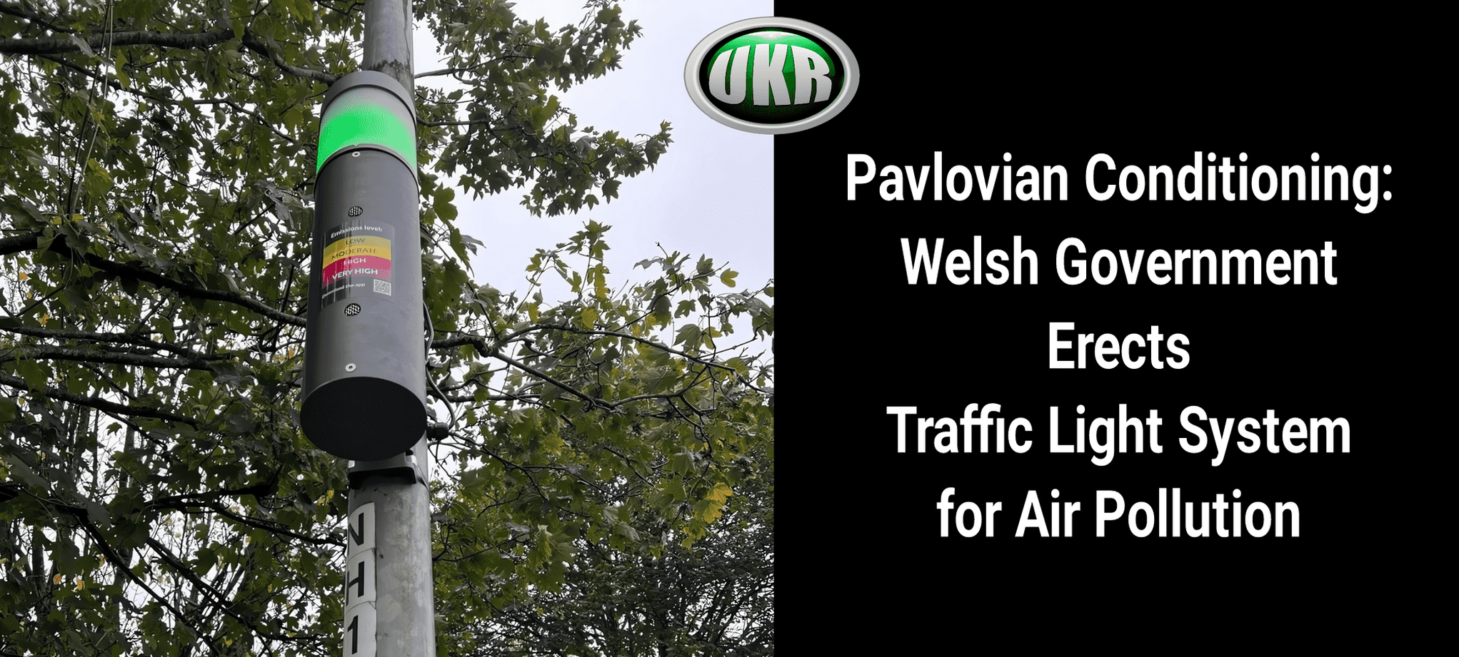Pavlovian Conditioning: Welsh Government Erects Traffic Light System ...