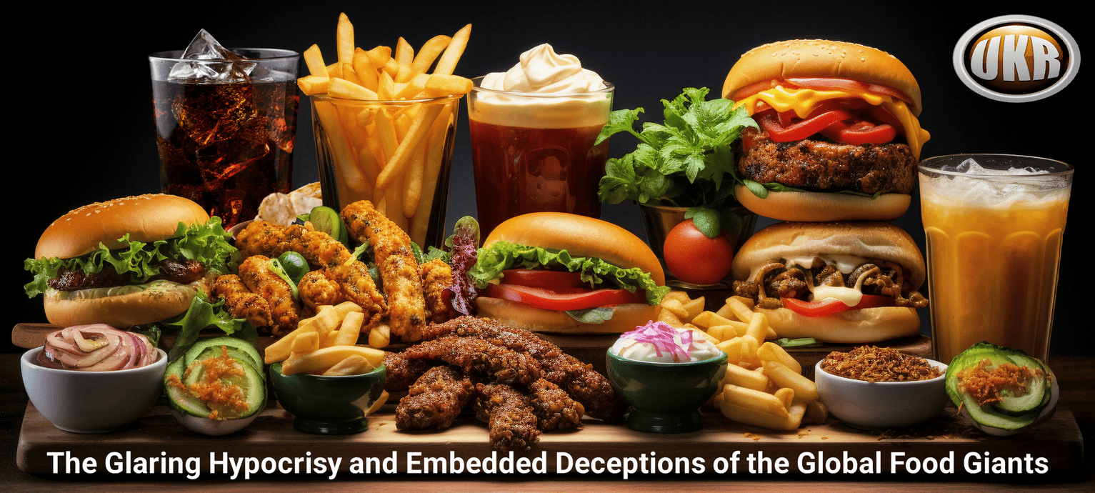 The Glaring Hypocrisy and Embedded Deceptions of the Global Food Giants | UK Reloaded