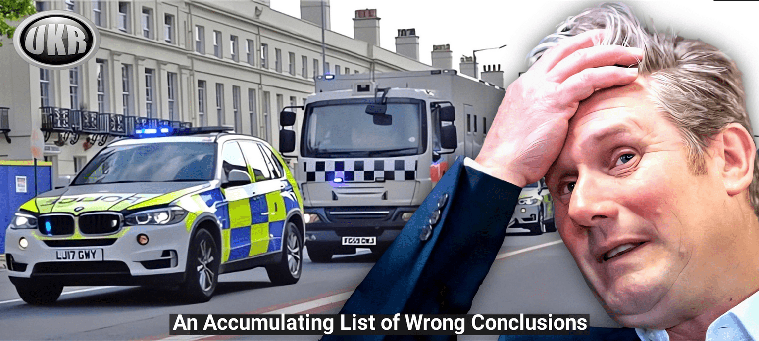An Accumulating List of Wrong Conclusions | UK Reloaded