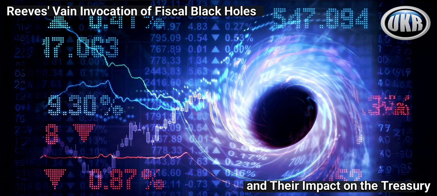 Reeves Invoked Fiscal Black Holes in Vain, and How They Are Flocking to the Treasury’s Door | UK ...