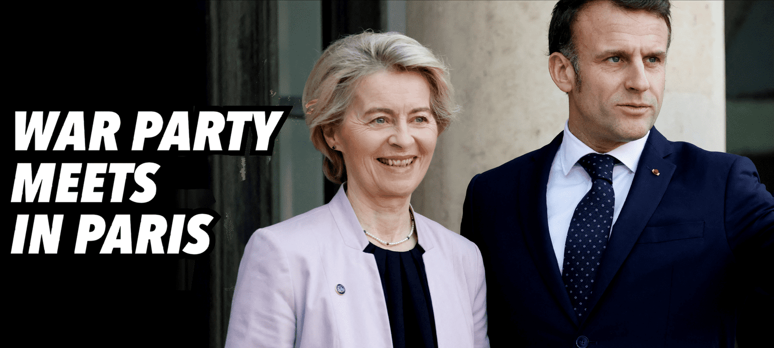 War Party Meets in Paris (Video) | UK Reloaded