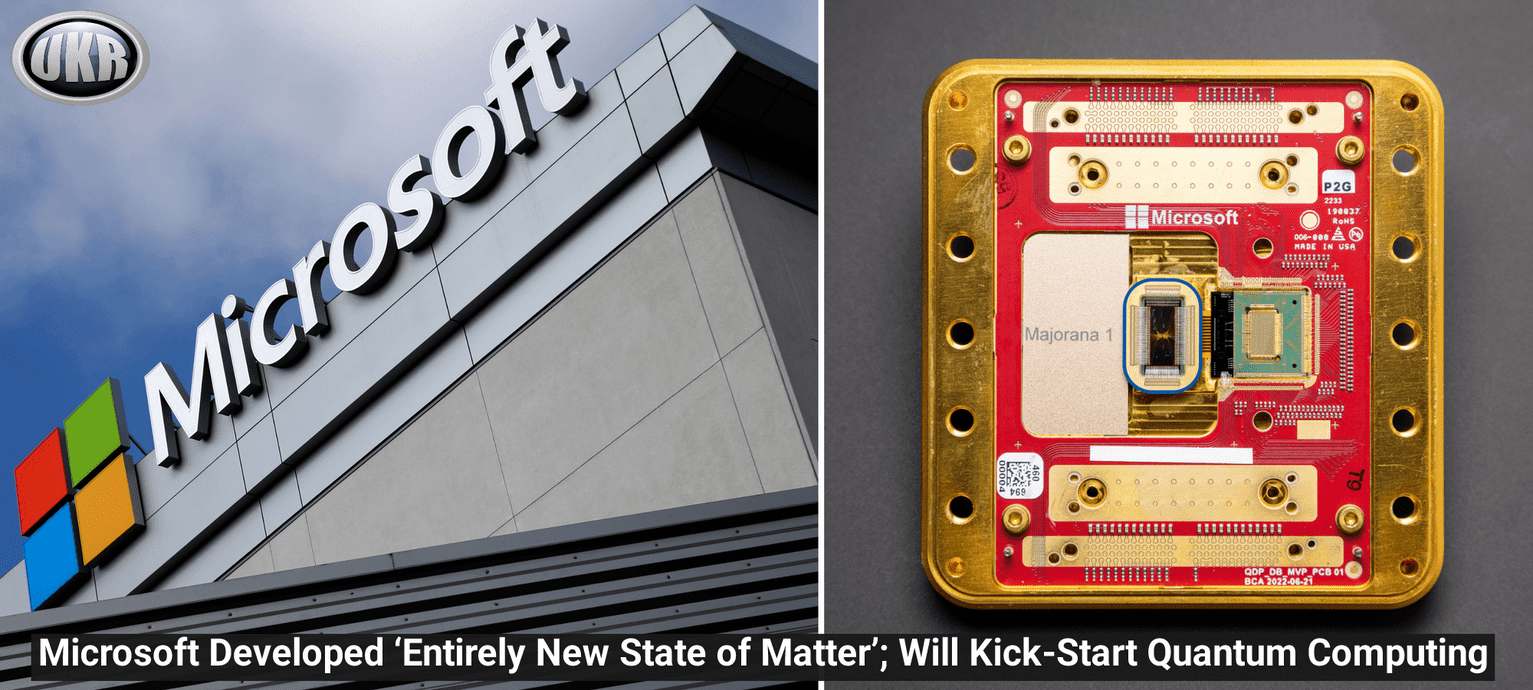 Microsoft Boasts of Having Developed ‘Entirely New State of Matter’; Will Kick-Start Quantum ...