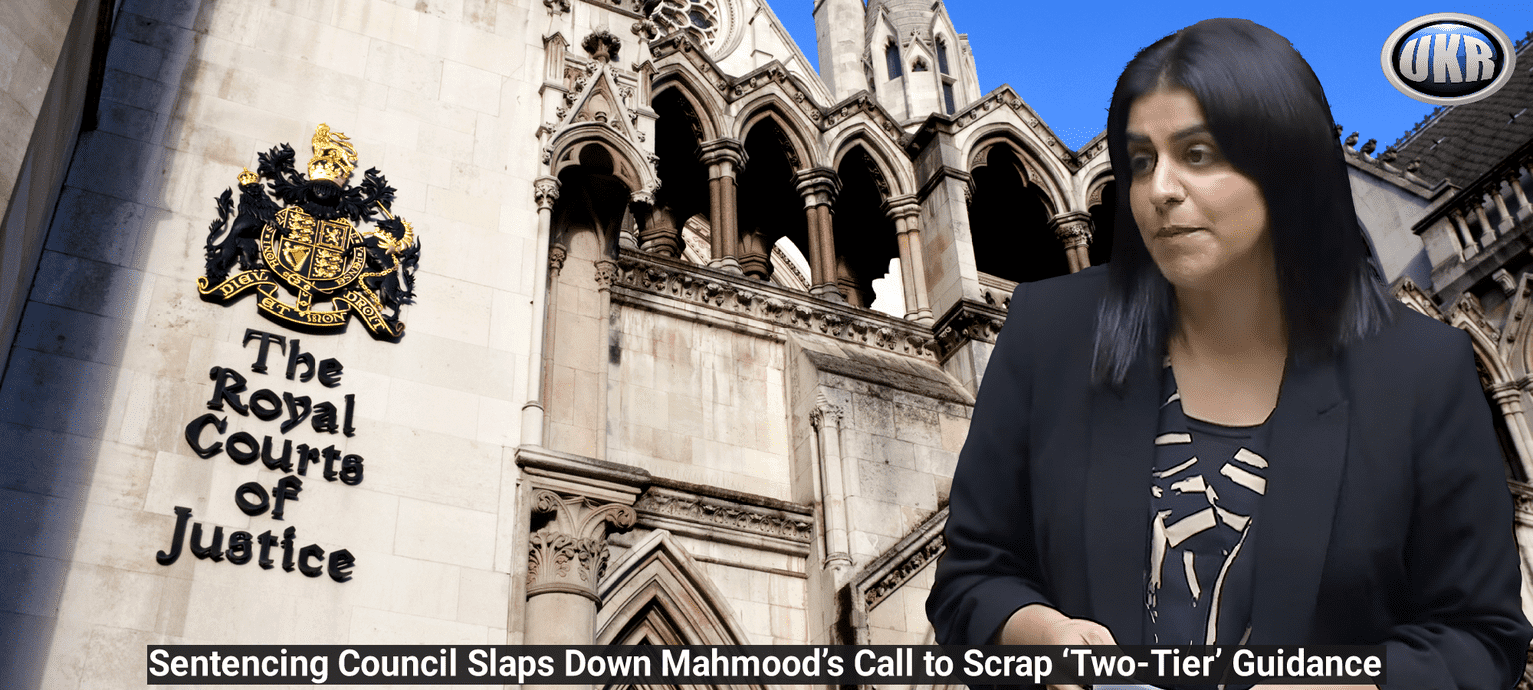 Sentencing Council Slaps Down Mahmood’s Call to Scrap ‘Two-Tier ...