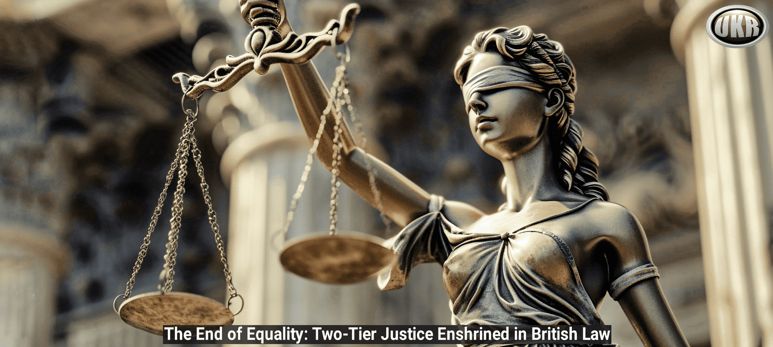 The End of Equality: Two-Tier Justice Enshrined in British Law | UK ...
