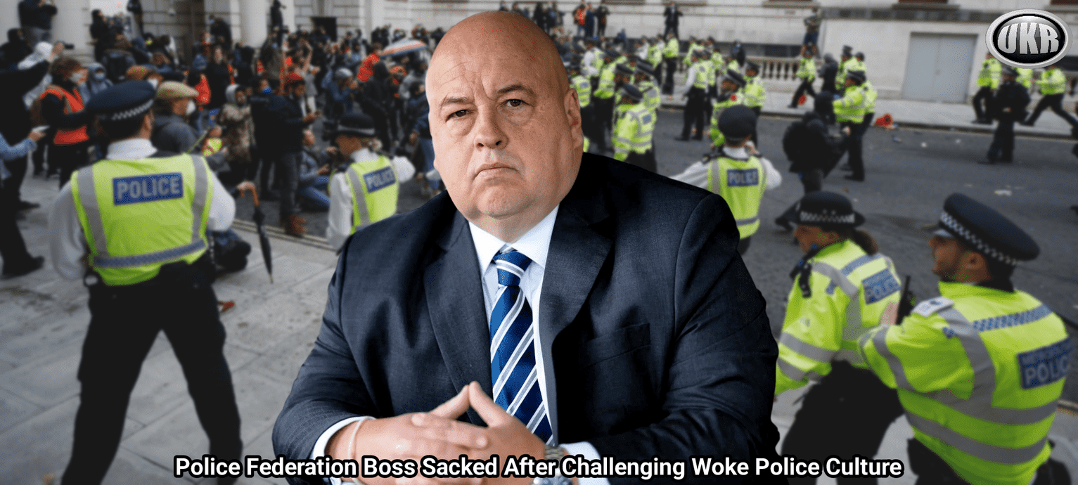 Police Federation Boss Sacked After Challenging Woke Police Culture ...