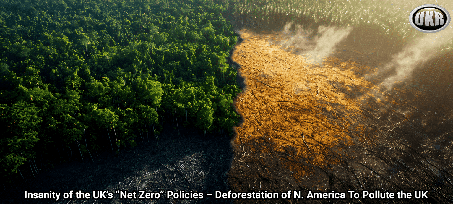 The Insanity of the UK’s “Net Zero” Policies – Deforestation of North ...