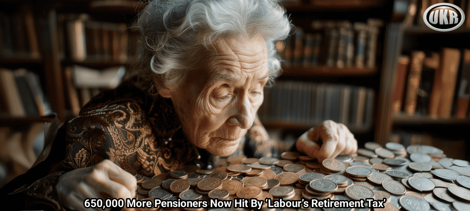 650,000 More Pensioners Now Hit By ‘Labour’s Retirement Tax’ | UK Reloaded