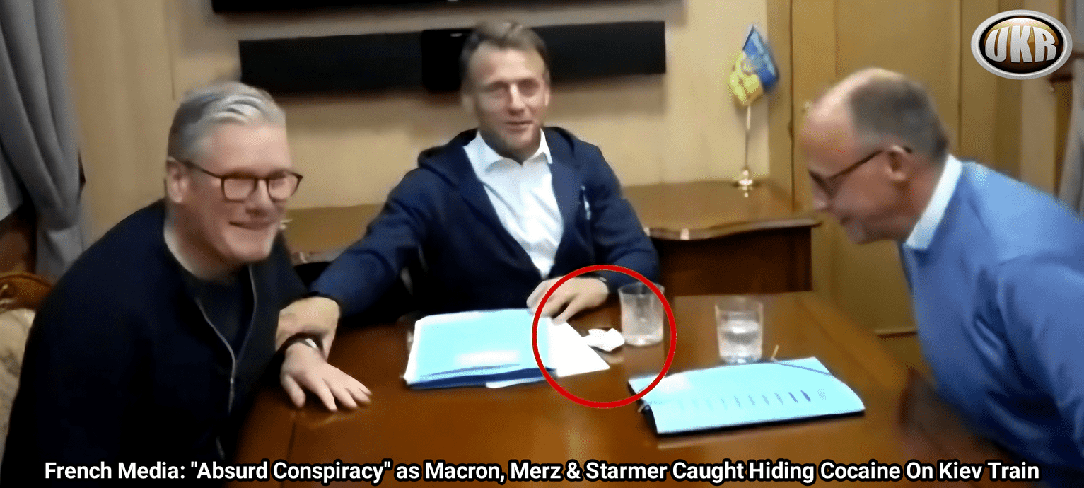 “Absurd Conspiracy”: Media Denies Macron, Merz, Starmer Hid Cocaine On ...