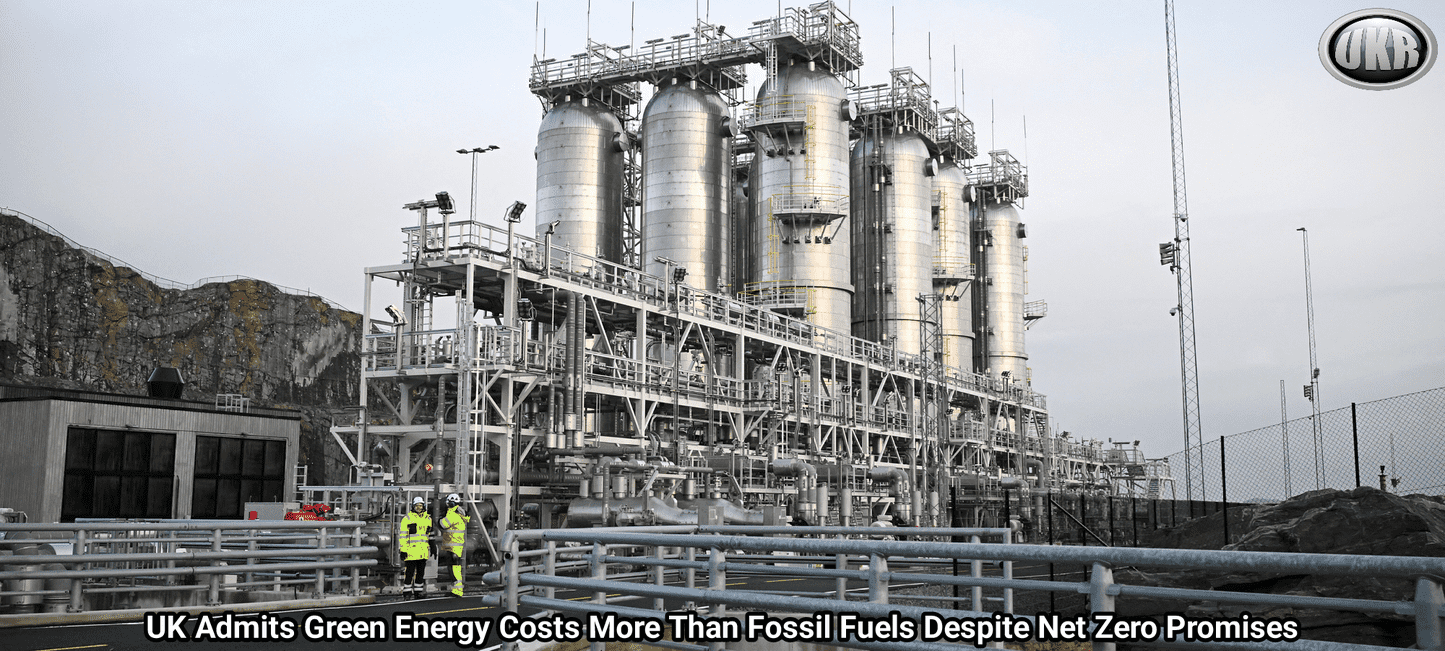 UK Admits Green Energy Costs More Than Fossil Fuels Despite Net Zero ...