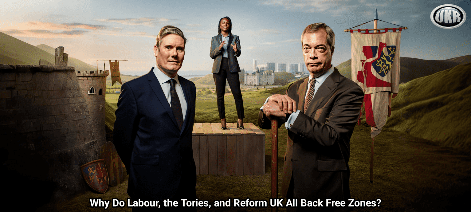 Why Do Labour, the Tories, and Reform UK All Back Free Zones? | UK Reloaded