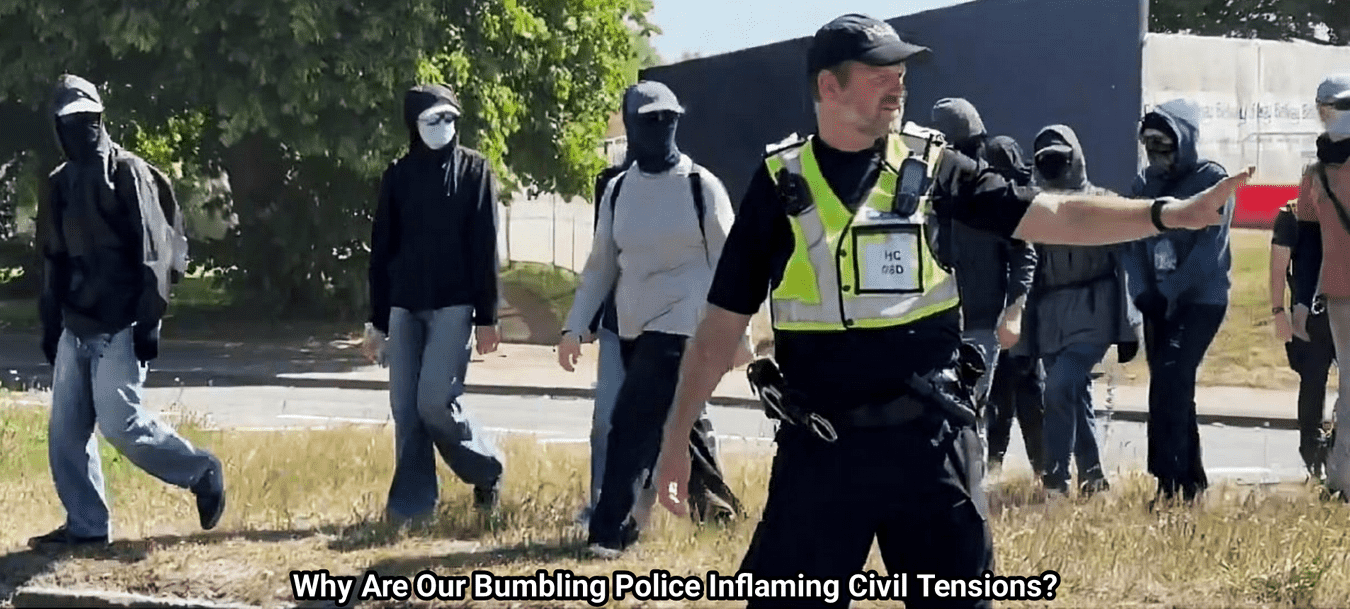 Why Are Our Police Inflaming Civil Tensions? | UK Reloaded