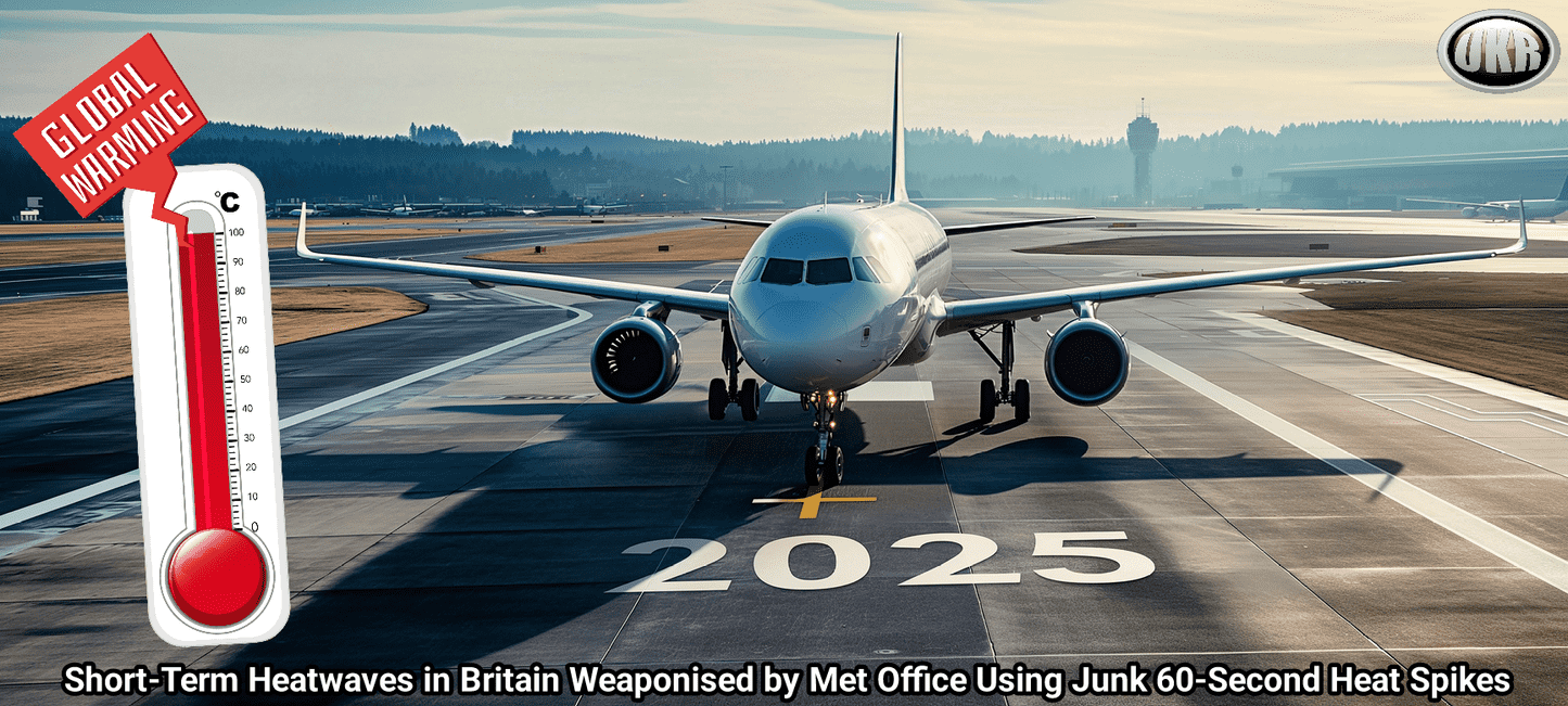 Short-Term Heatwaves in Britain Weaponised by Met Office Using Junk 60 ...