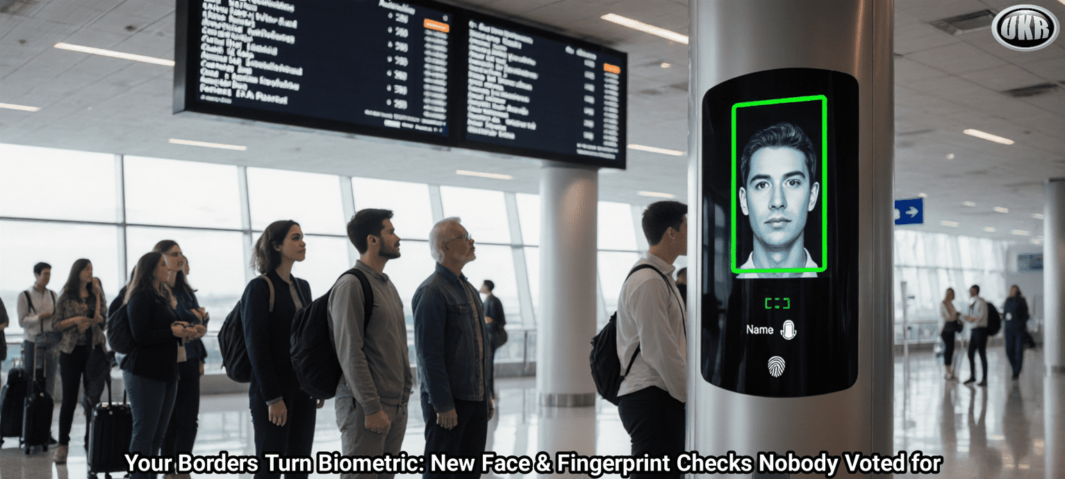 Your Borders Turn Biometric: New Face & Fingerprint Checks Nobody Voted ...
