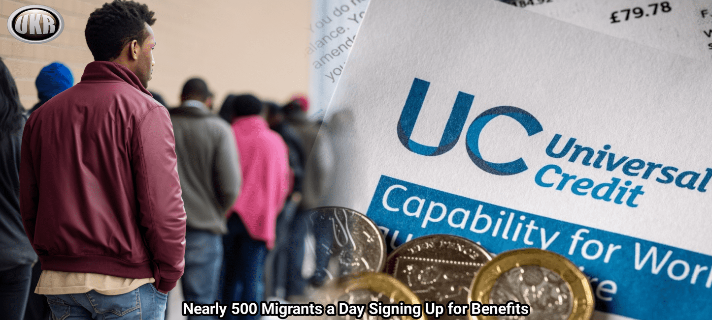 Nearly 500 Migrants a Day Signing Up for Benefits | UK Reloaded