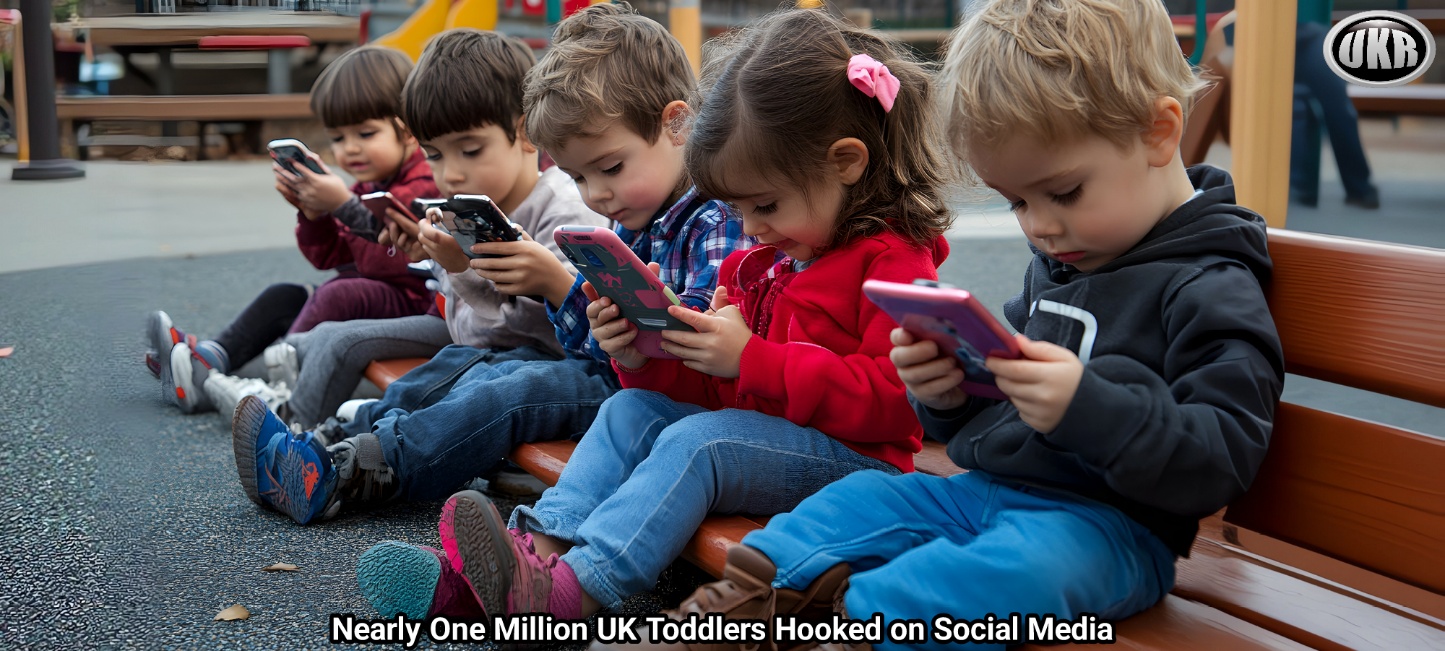 Nearly One Million UK Toddlers Hooked on Social Media | UK Reloaded